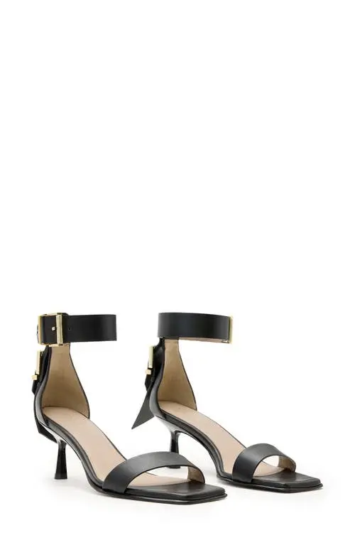 ALLSAINTS Noir Ankle Strap Sandal - Black