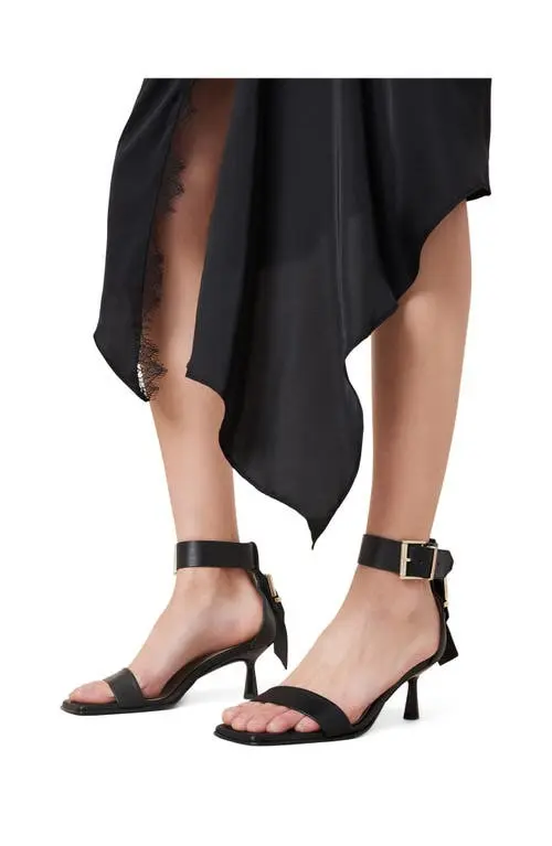 ALLSAINTS Noir Ankle Strap Sandal