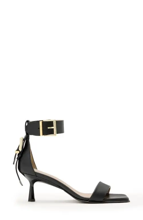 ALLSAINTS Noir Ankle Strap Sandal