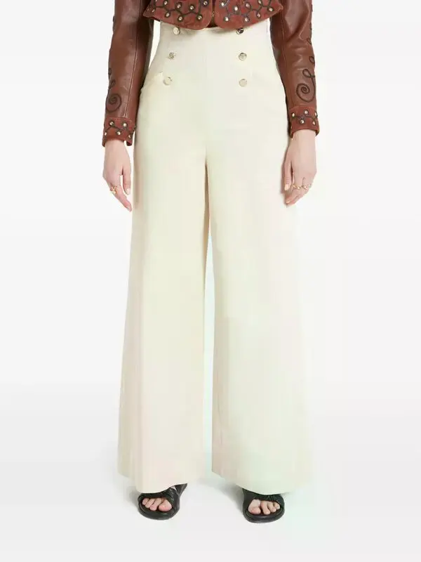 TEMPERLEY LONDON Castell Trousers - Neutrals