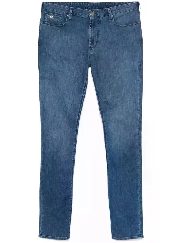 Emporio Armani Slim-cut Jeans - Blue