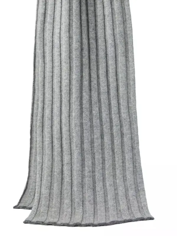 Brunello Cucinelli Cashmere Scarf - Grey