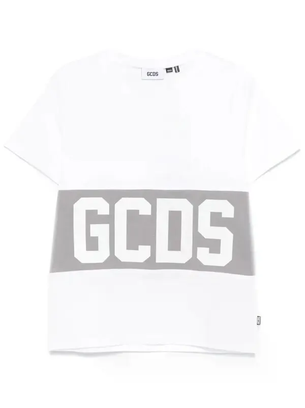 Gcds Band Logo T-shirt - White