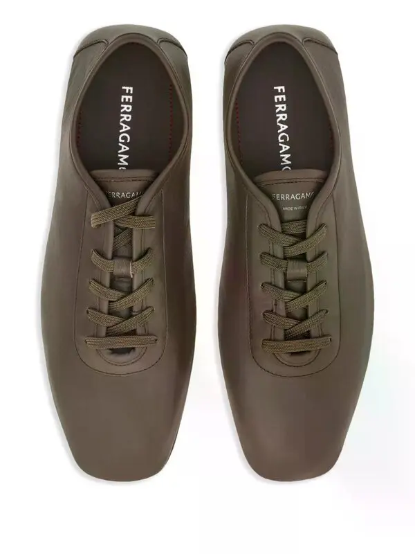 FERRAGAMO Lace-up Driver Shoes