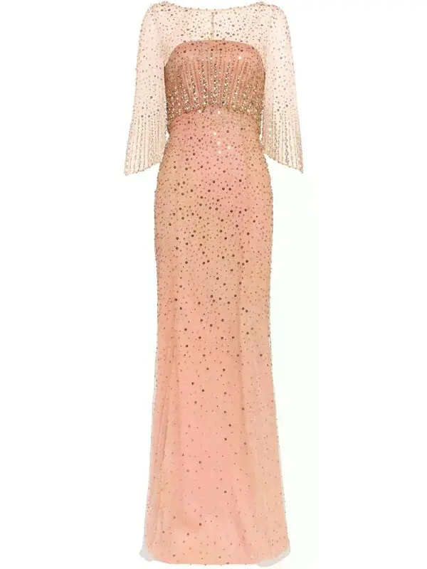 Jenny Packham Kiya Maxi Dress - Pink