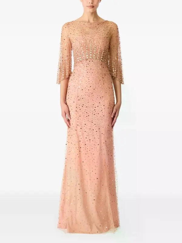 Jenny Packham Kiya Maxi Dress - Pink
