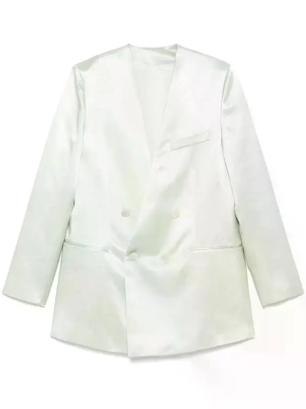 Philosophy Di Lorenzo Serafini Satined Blazer - Green