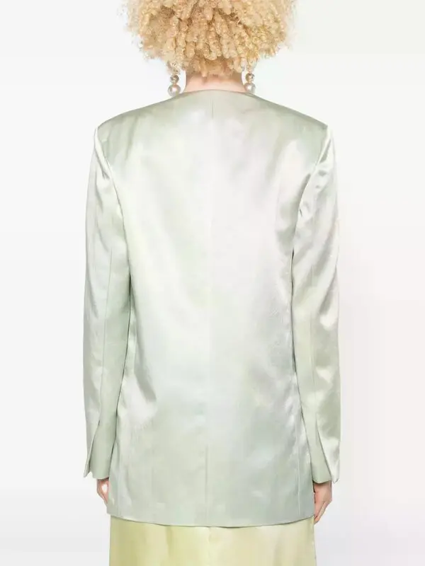 Philosophy Di Lorenzo Serafini Satined Blazer - Green
