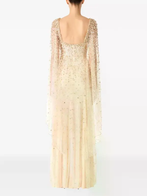 Jenny Packham Angel Wing Dress - Neutrals