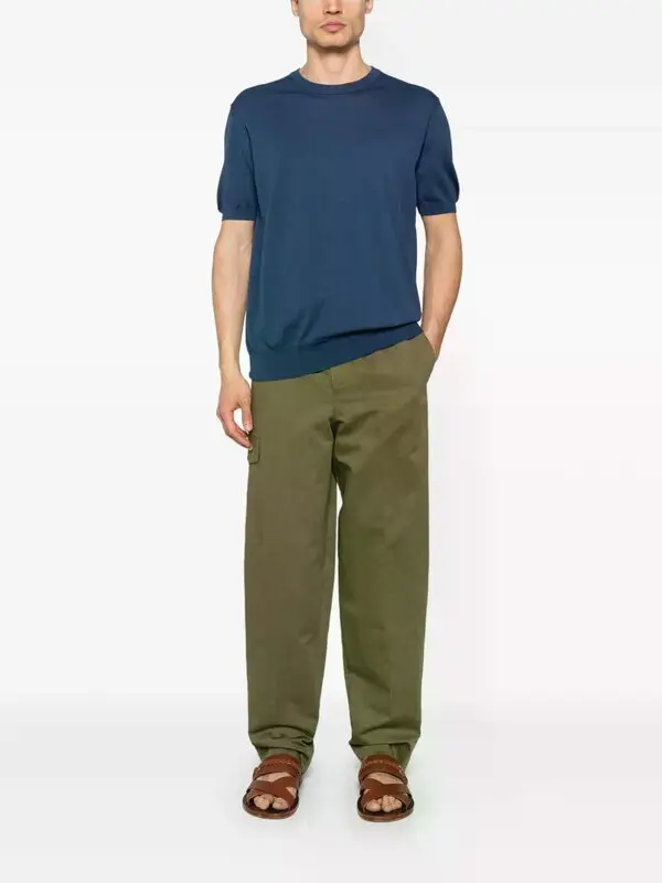 Canali Cotton T-shirt - Blue