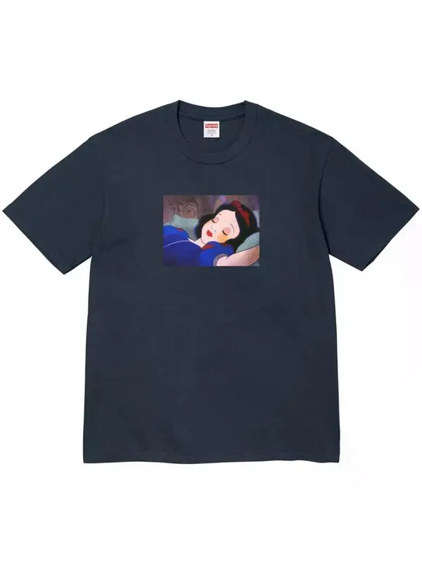 Supreme Snow White Navy T-shirts - Blue