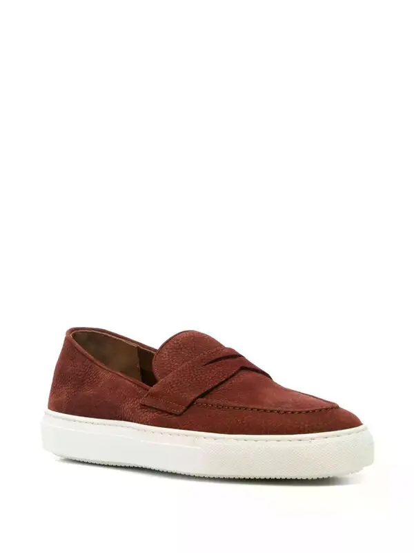 Fratelli Rossetti Suede Loafers - Grey