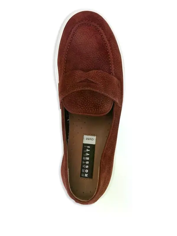 Fratelli Rossetti Suede Loafers - Grey