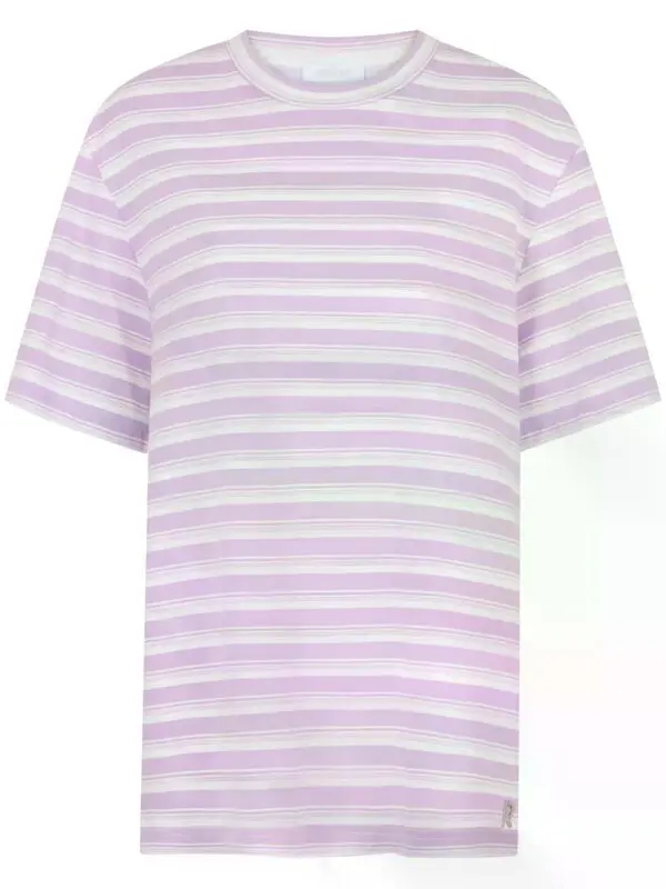 Rabanne Striped T-shirt - Pink