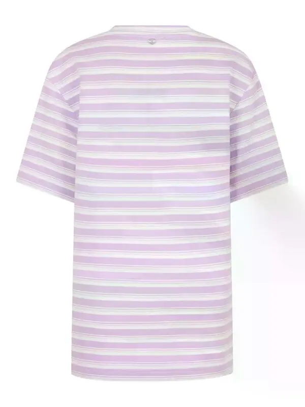 Rabanne Striped T-shirt - Pink