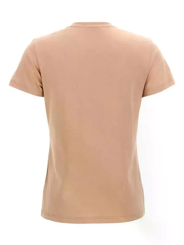 Moncler Cotton T-shirt - Pink