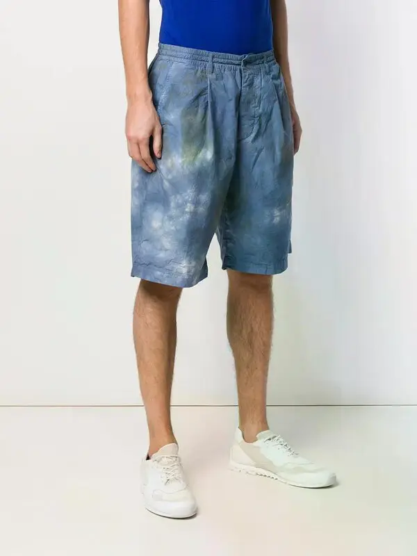 PAURA Tie-dye Bermuda Shorts