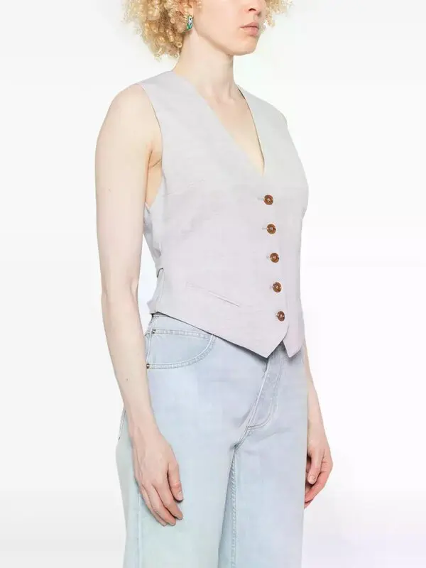 Philosophy Di Lorenzo Serafini Textured Waistcoat