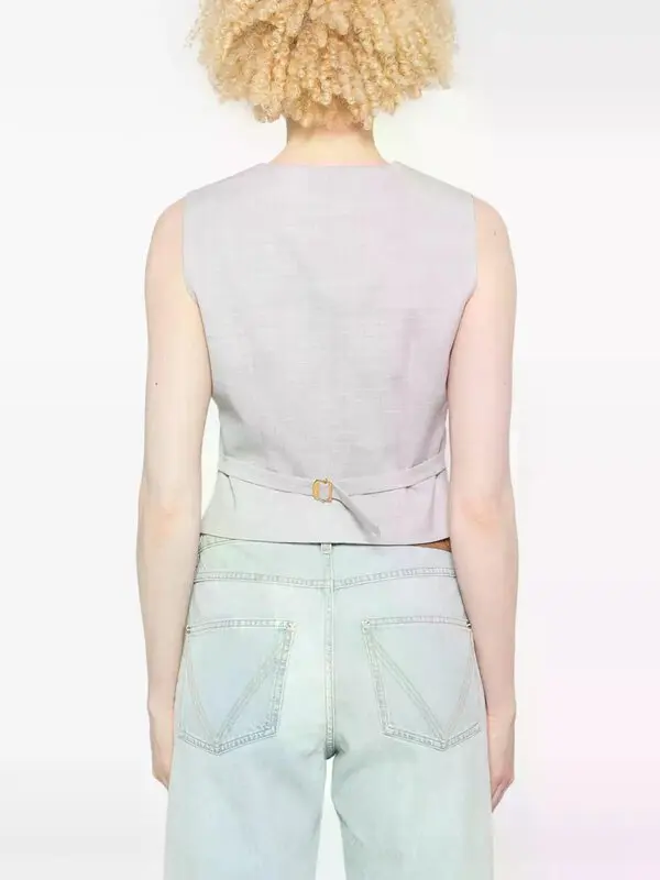 Philosophy Di Lorenzo Serafini Textured Waistcoat
