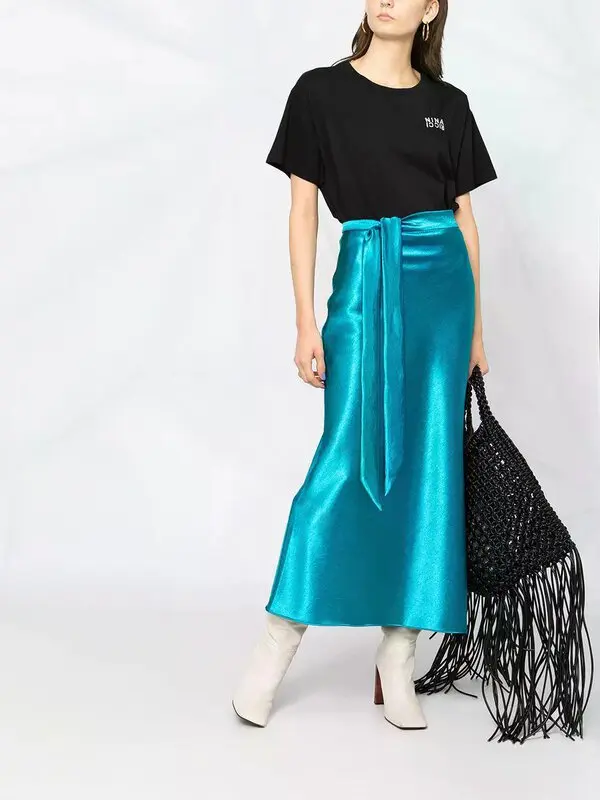 Nina Ricci Embroidered Logo T-shirt