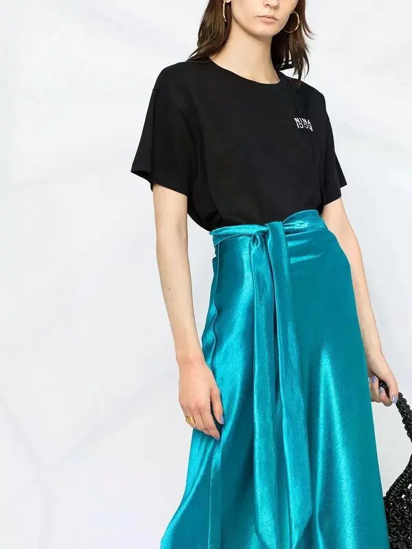 Nina Ricci Embroidered Logo T-shirt