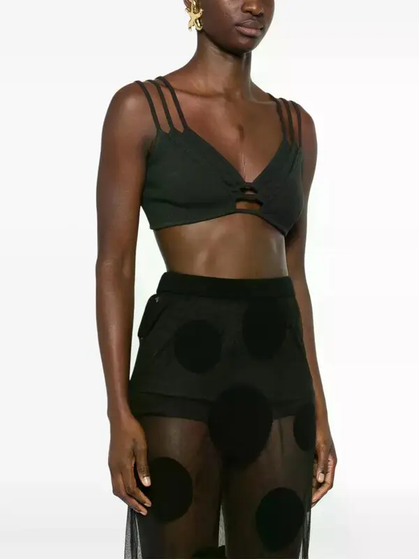 Viktor & Rolf Triple-layer Bralette - Black