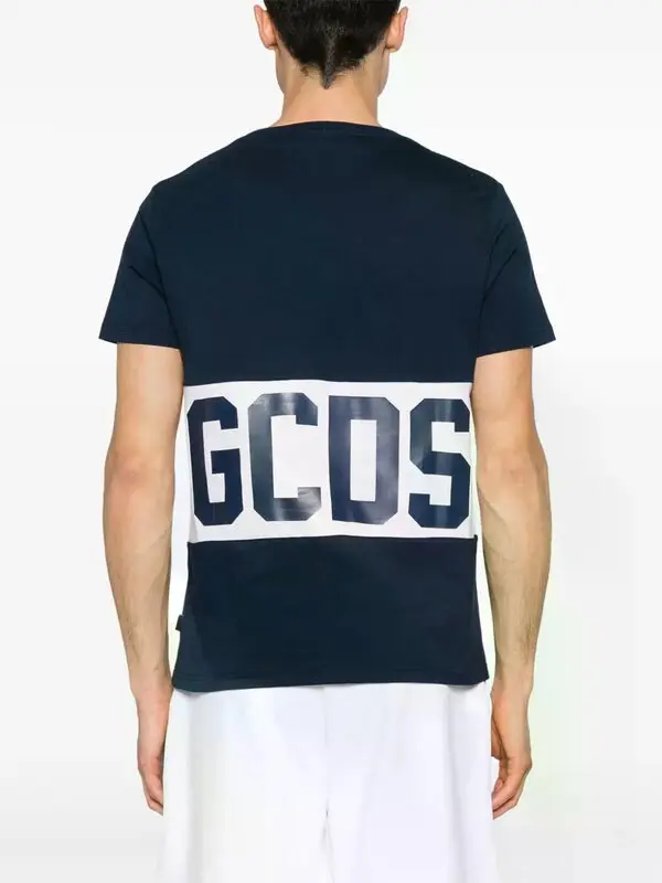 Gcds Band Logo T-shirt - Blue
