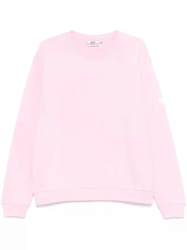 Gcds Essentials Crewneck Sweatshirt - Pink