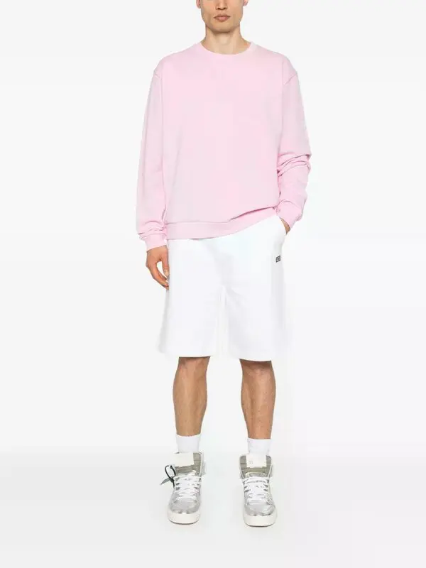 Gcds Essentials Crewneck Sweatshirt - Pink