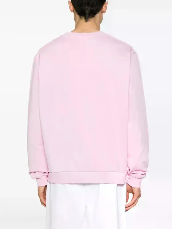Gcds Essentials Crewneck Sweatshirt - Pink