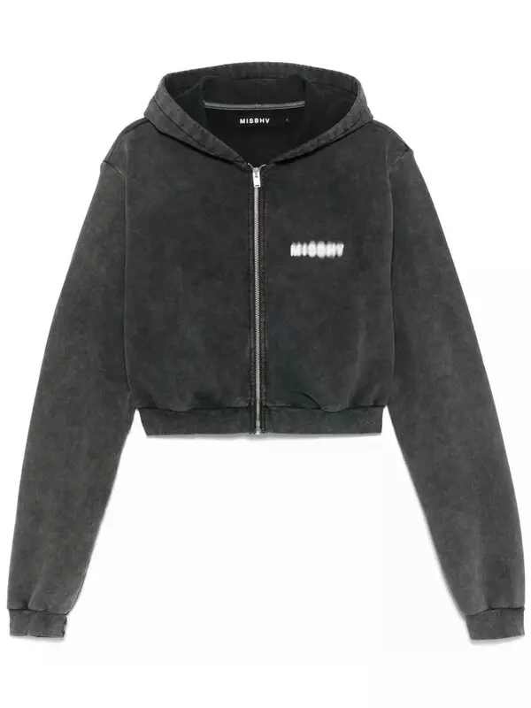 MISBHV Community Cropped Hoodie