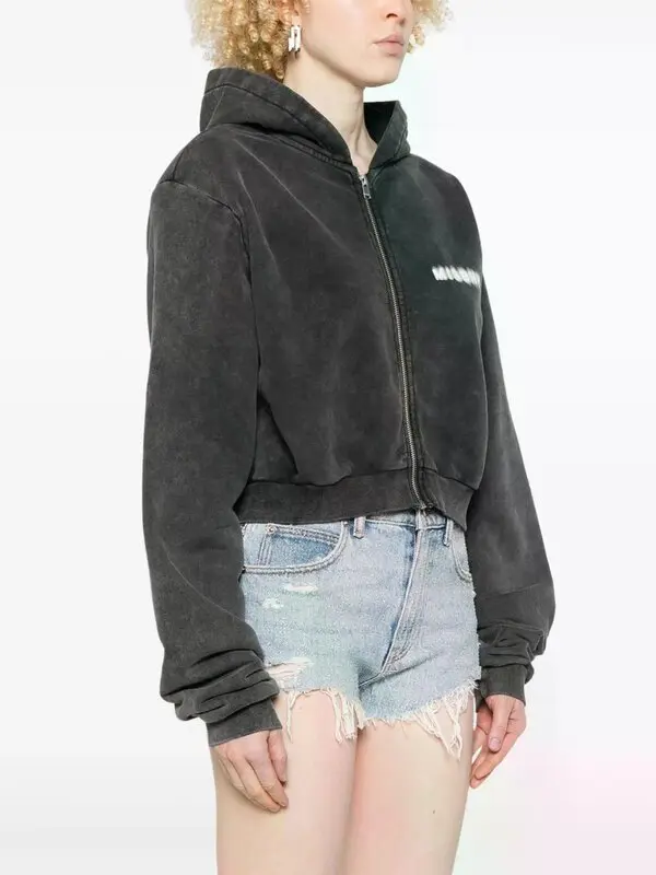 MISBHV Community Cropped Hoodie