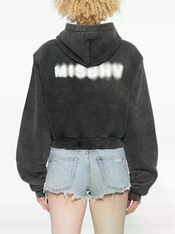 MISBHV Community Cropped Hoodie
