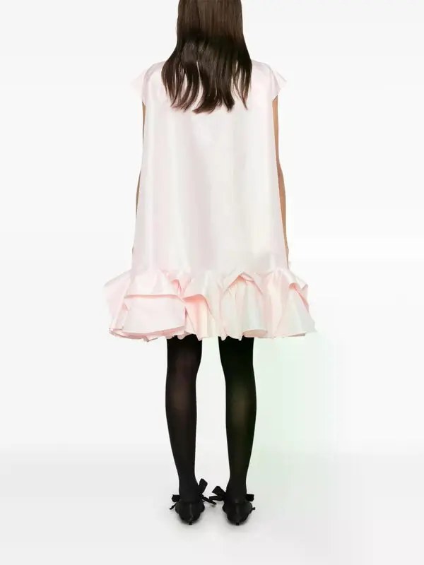 Viktor & Rolf Tuck-up Mini Dress - Pink