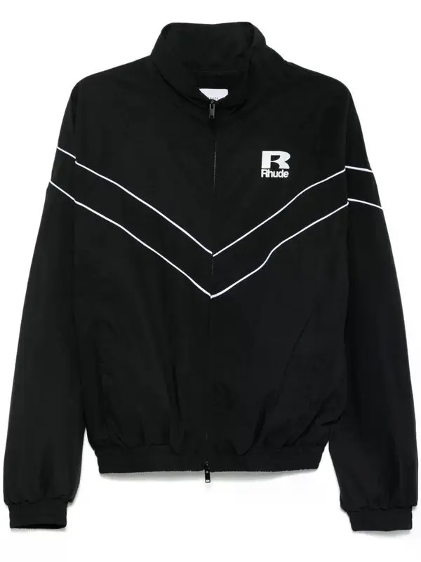 Rhude Piping Sports Jacket - Black