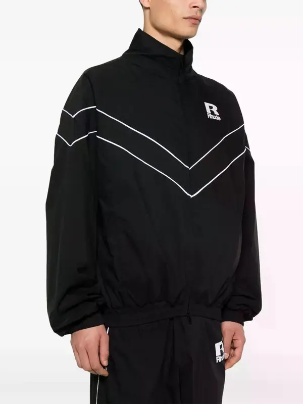 Rhude Piping Sports Jacket - Black