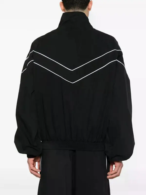 Rhude Piping Sports Jacket - Black