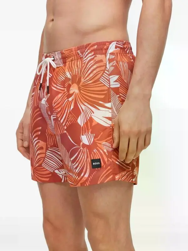 BOSS Printed Swim Shorts
