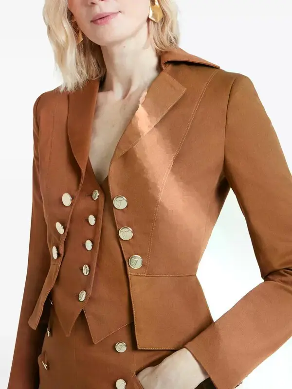 TEMPERLEY LONDON Cropped Castell Blazer