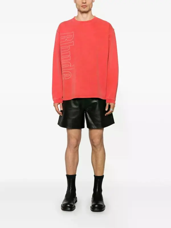 Rhude Logo Longsleeve Sweatshirt