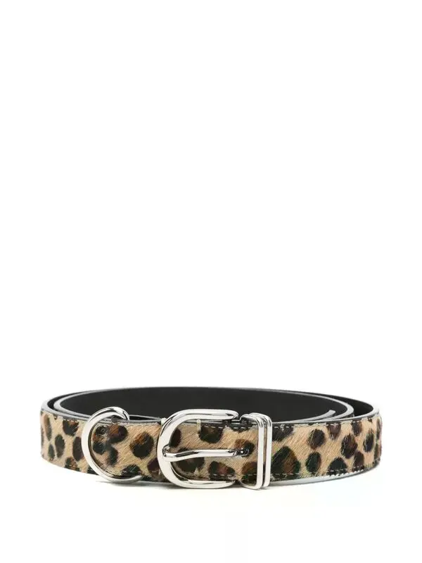 UNDERCOVERISM Leopard-print Belt - Brown