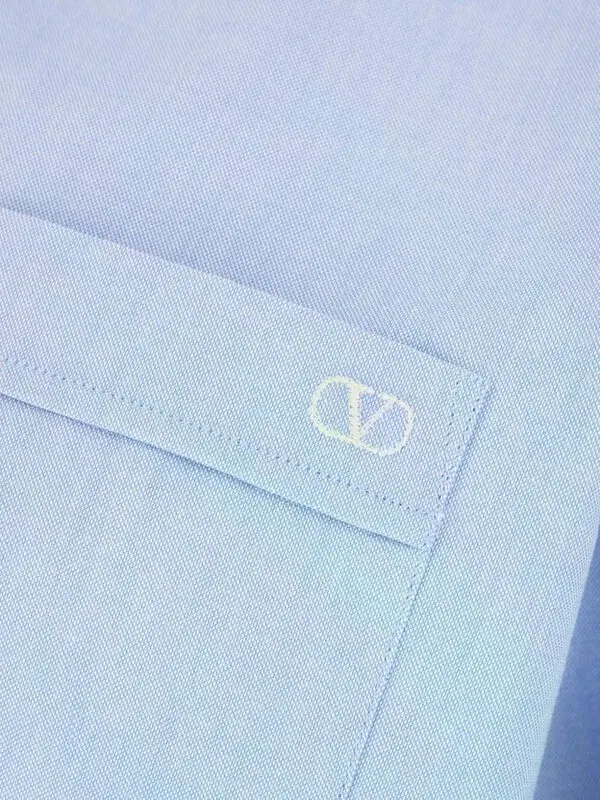 Valentino Garavani Oxford Shirt - Blue