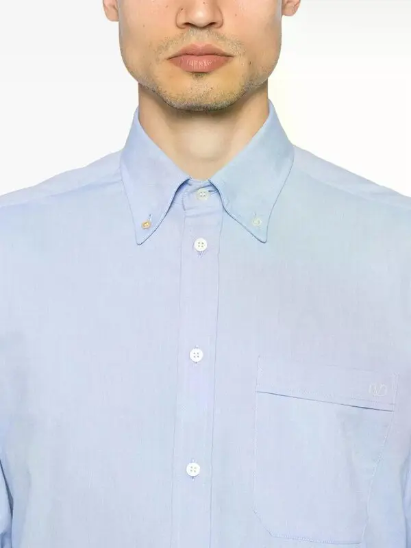 Valentino Garavani Oxford Shirt - Blue
