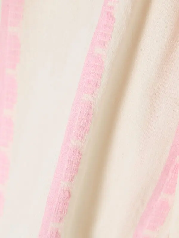 LEMLEM Safia Striped Cotton Shorts - Neutrals