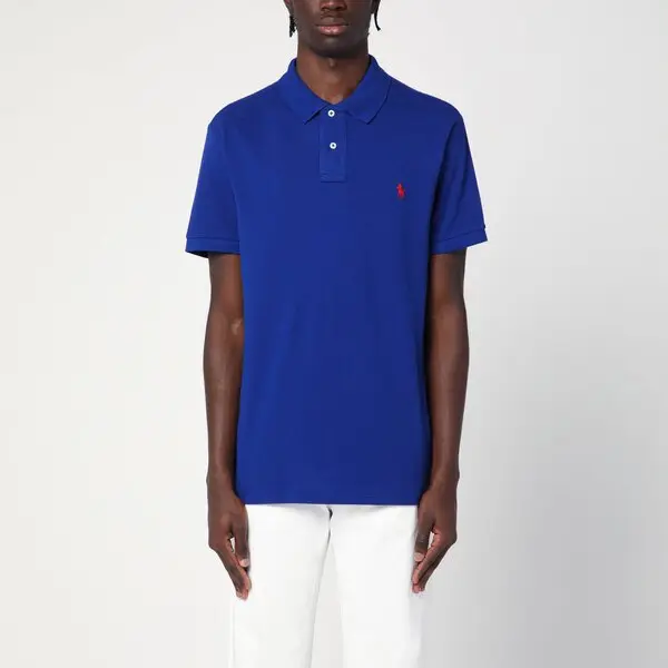 Ralph Lauren Electric Custom Slim Fit Polo - Blue