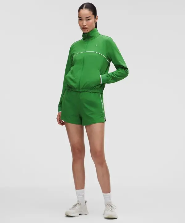 Lululemon Court Rival Tennis Track Jacket - Chameleon/white