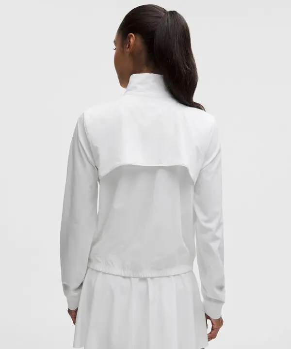 Lululemon Court Rival Tennis Track Jacket - White/white