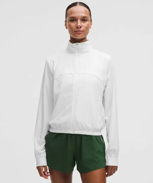 Lululemon Court Rival Tennis Track Jacket - White/white