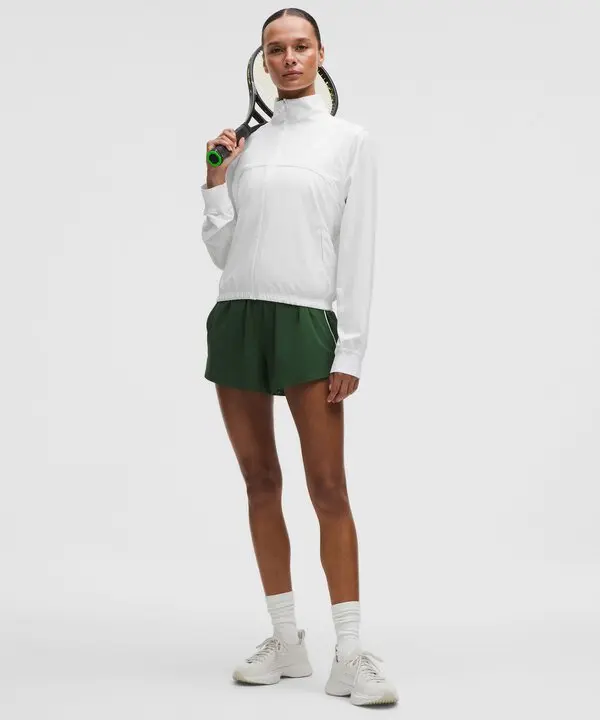 Lululemon Court Rival Tennis Track Jacket - White/white