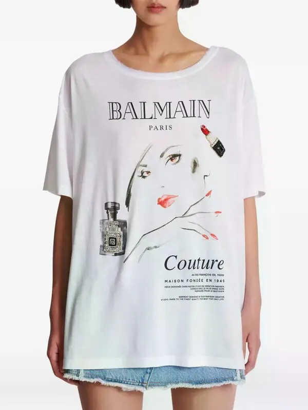 Balmain Graphic T-shirt